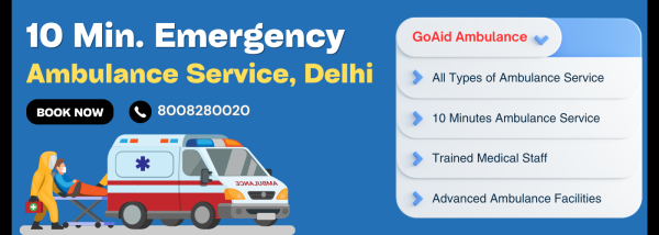 Top 10 Ambulance Service Providers in Delhi - GoAid