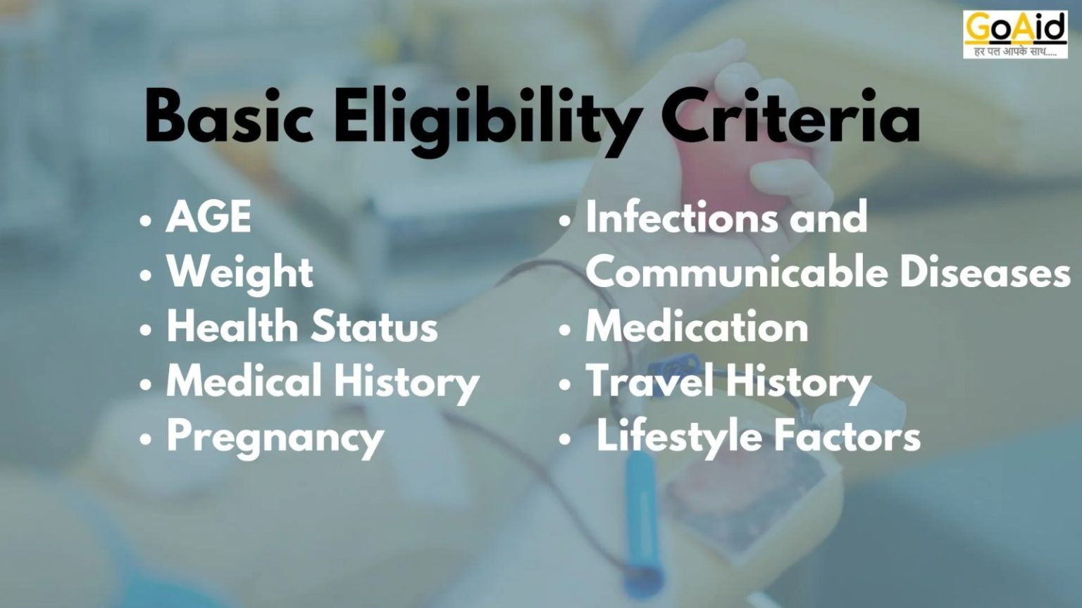 Blood Donation: Eligibility, Type, Compatibility, Impacts, Limit, Facts ...
