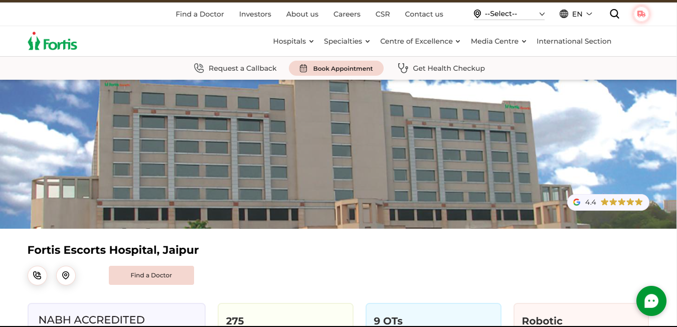 Top 10 Heart Hospitals in Jaipur | Best Cardiac Care Centers