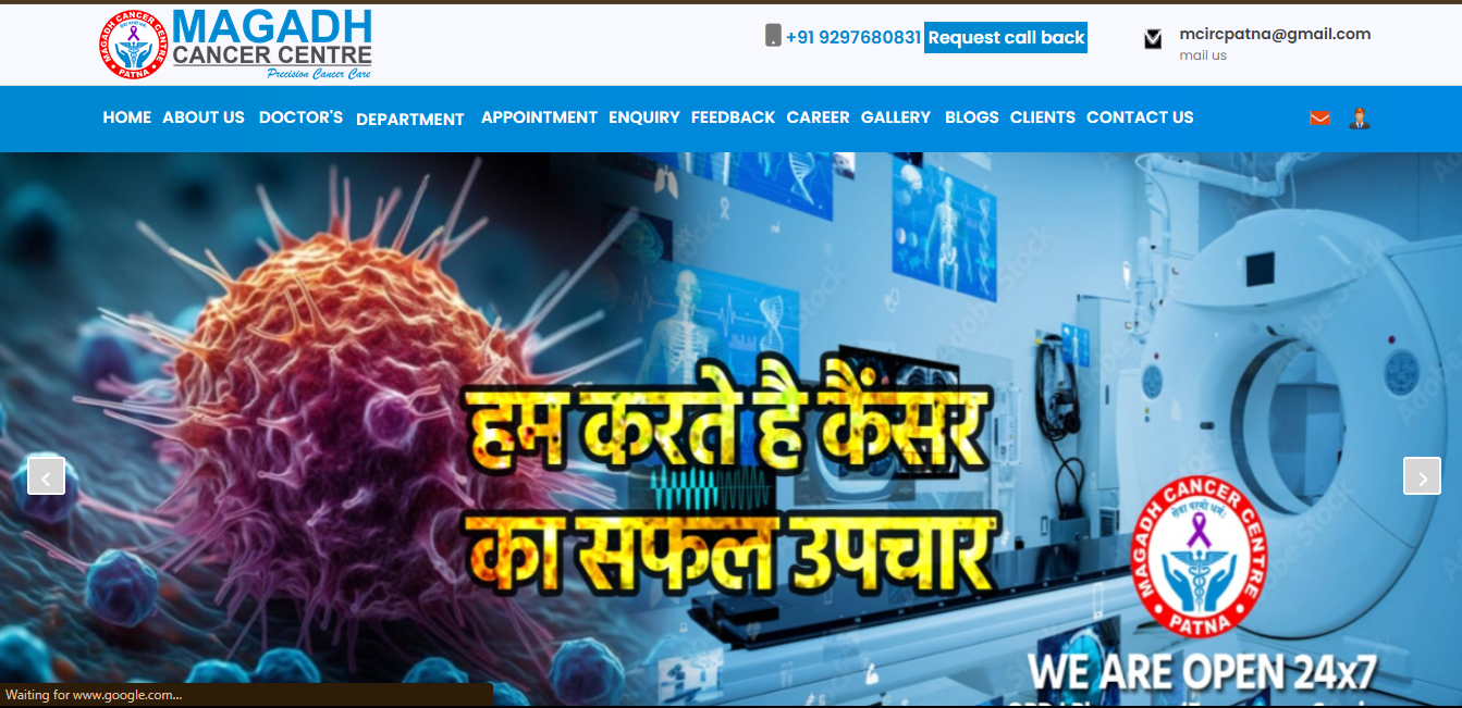 Top 10 Government & Private Cancer Hospitals in Patna